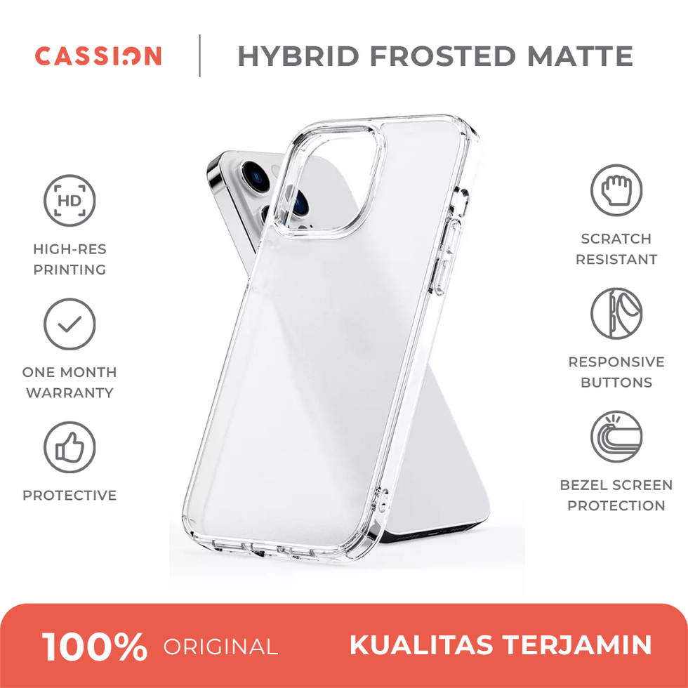 Hybrid Frosted Matte Case Polos – Cassion Official