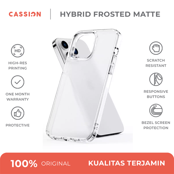 Hybrid Frosted Matte Case Polos – Cassion Official
