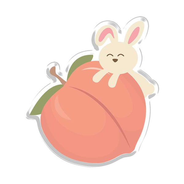 Peach & Rabbit - Acrylic Popup Stand – Cassion Official